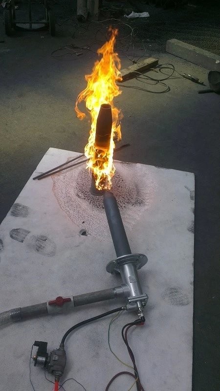 Reaction-sintered silicon carbide flame nozzleSic Burner Tube-burner ...